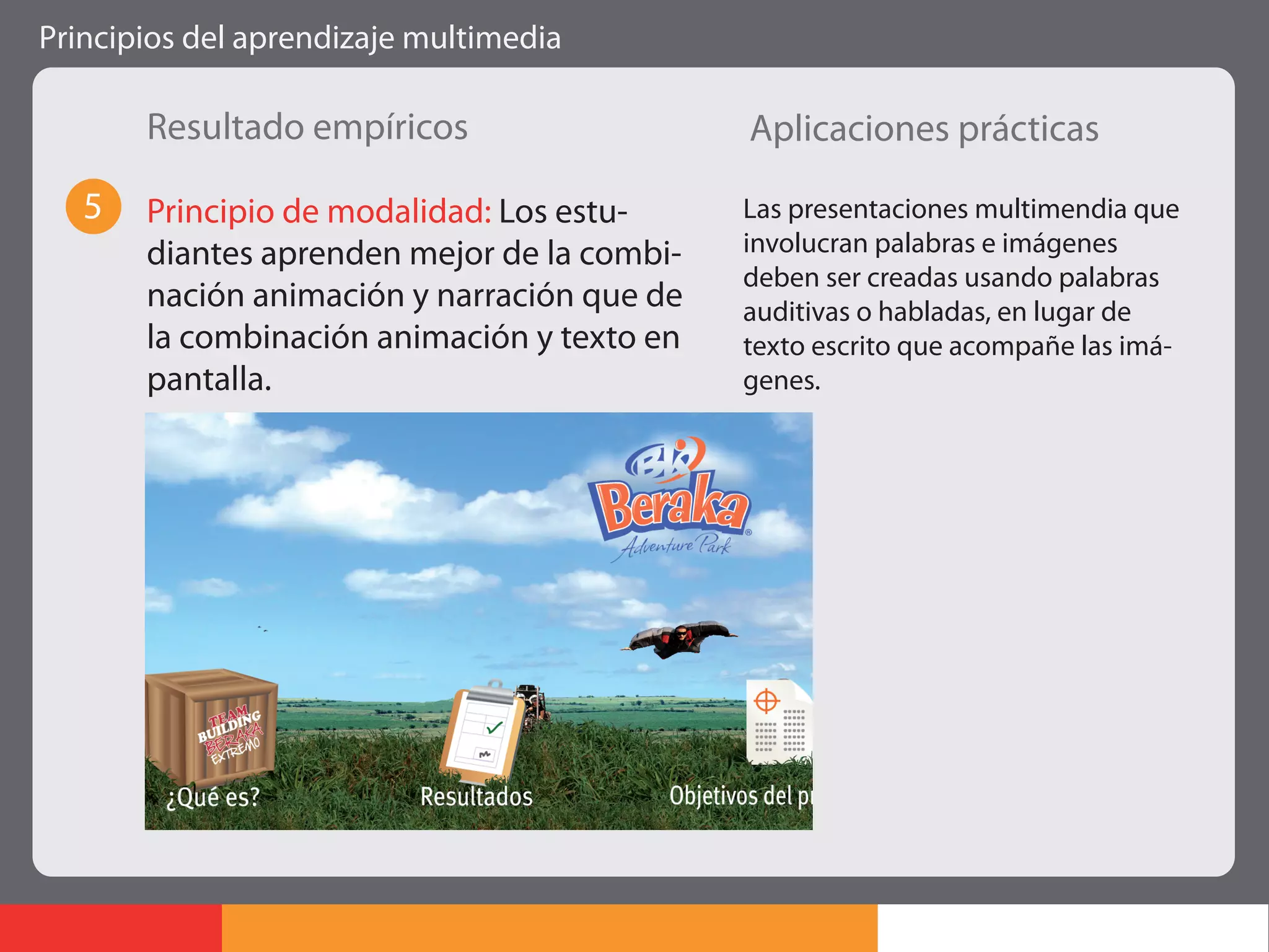 02 principios del aprendizaje multimedia | PDF