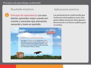 02 principios del aprendizaje multimedia | PDF