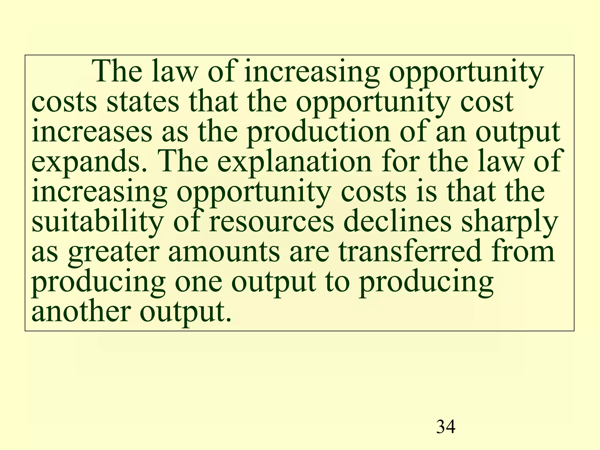 02 production possibilities and opportunity cost | PPT