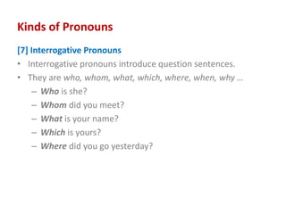 Pronouns | PPTX