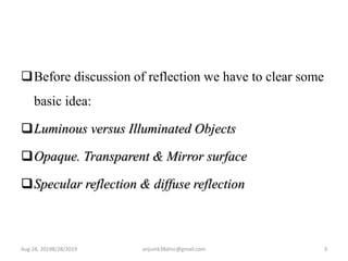 02 properties of light | PPT