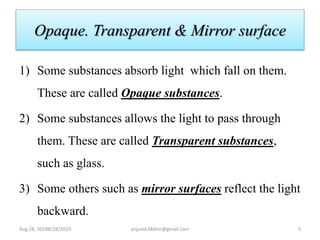 02 properties of light | PPT