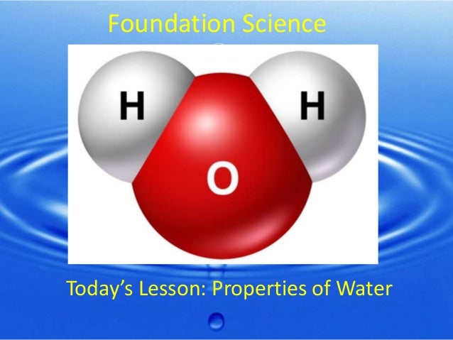 02 Properties of Water