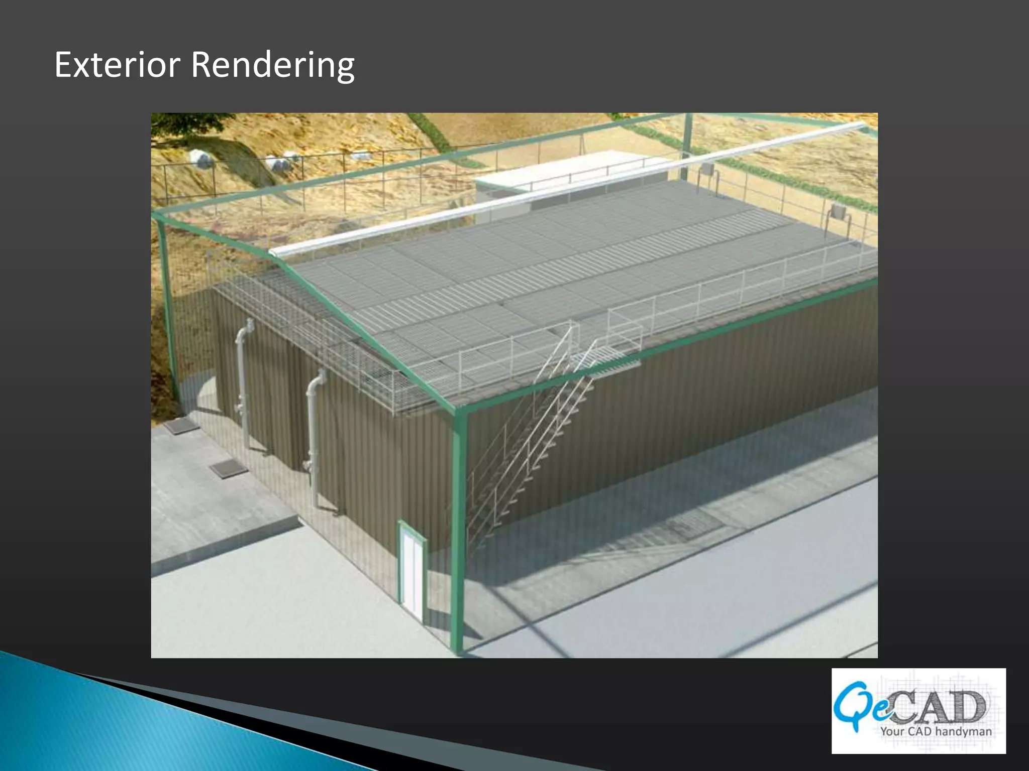 02 qe cad architectural 3 d modeling and rendering ppt | PPTX