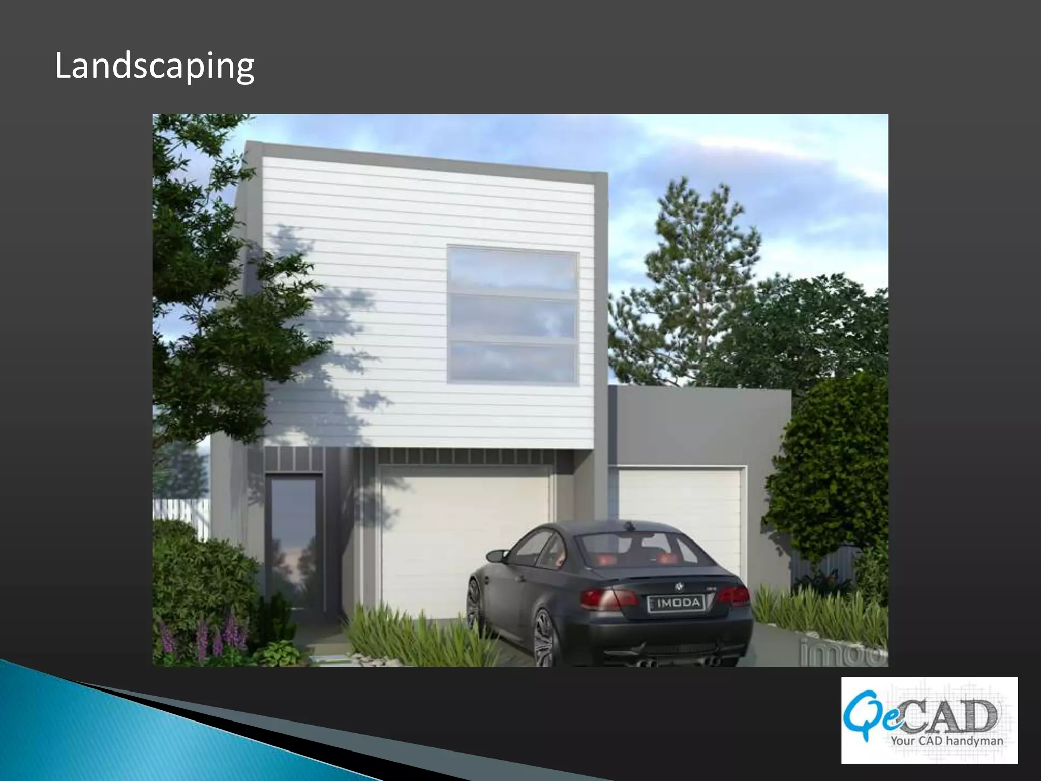 02 qe cad architectural 3 d modeling and rendering ppt | PPTX