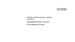 Random Process - LIM Random Process - LIM | PPTX