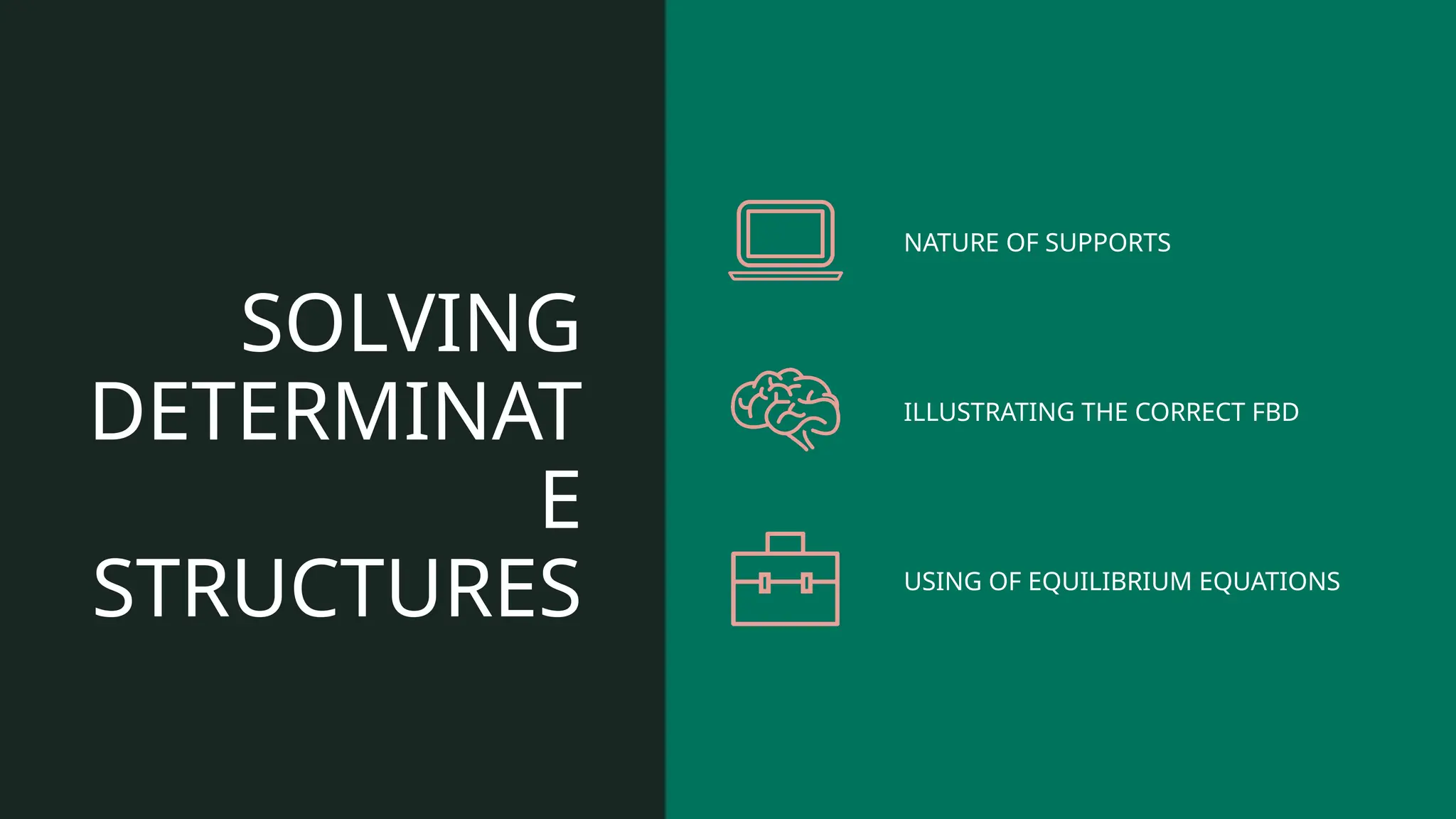 02 Reactions to Determinate Structures Beams & Frames.pptx