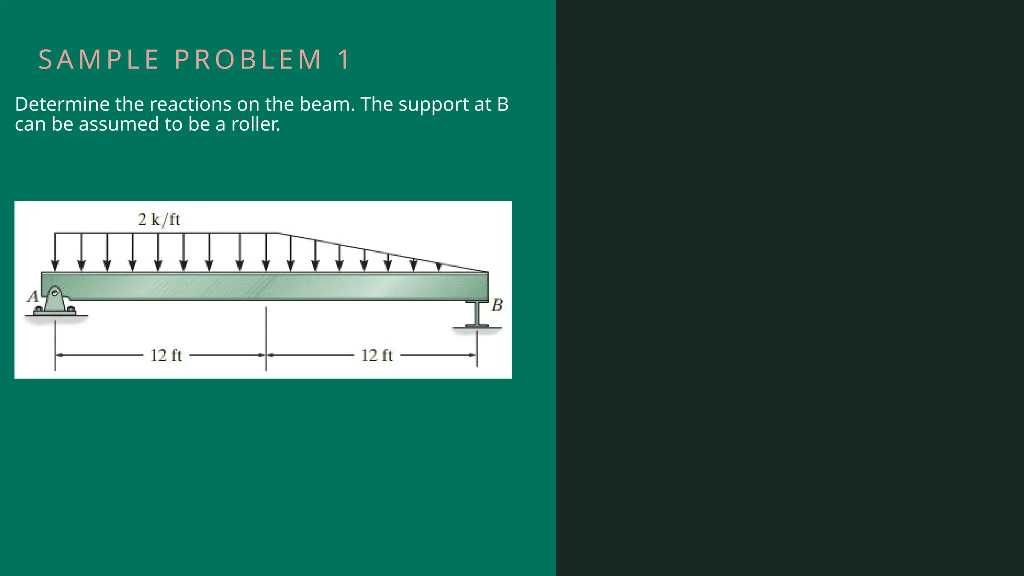 02 Reactions to Determinate Structures Beams & Frames.pptx