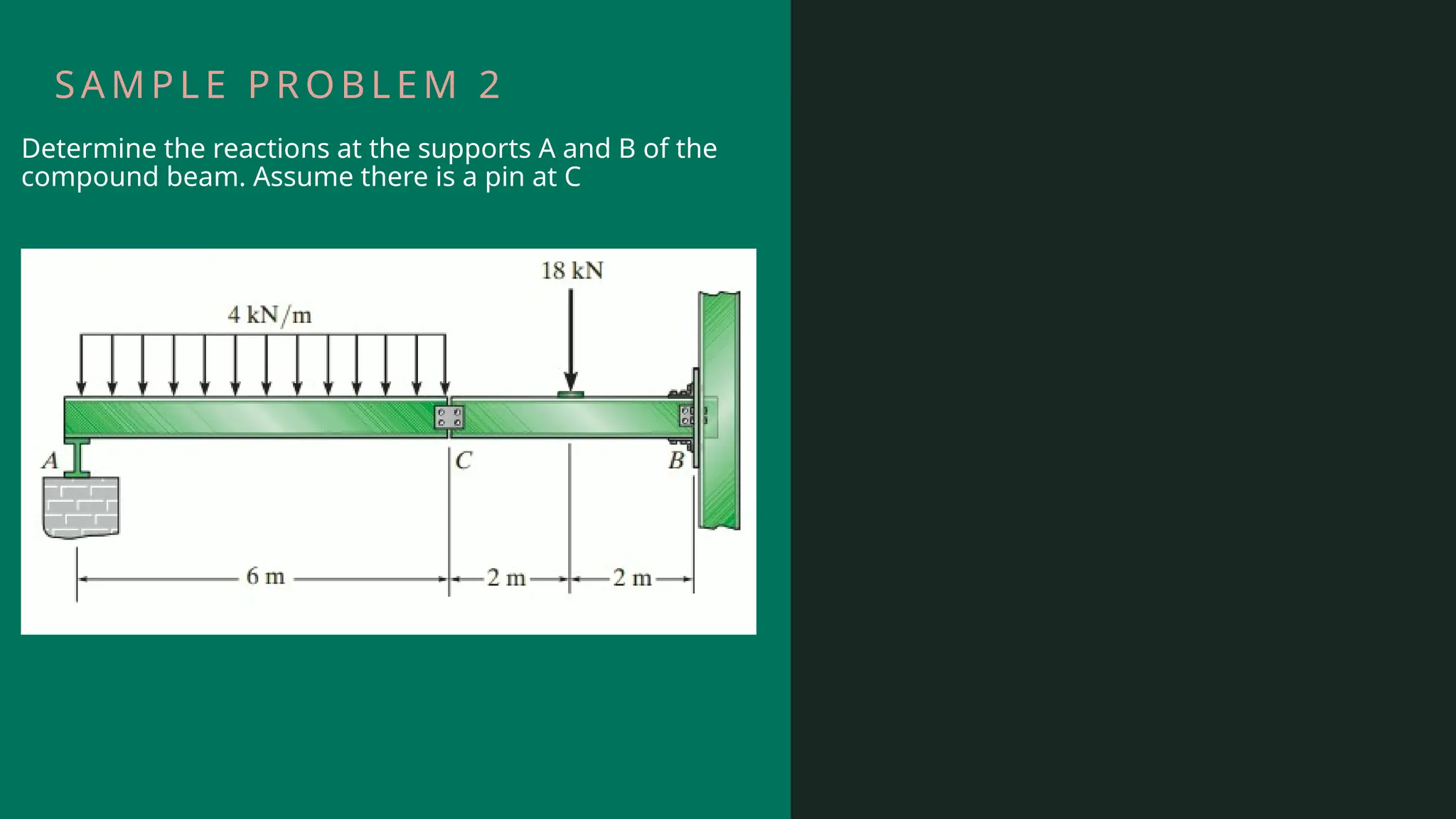 02 Reactions to Determinate Structures Beams & Frames.pptx