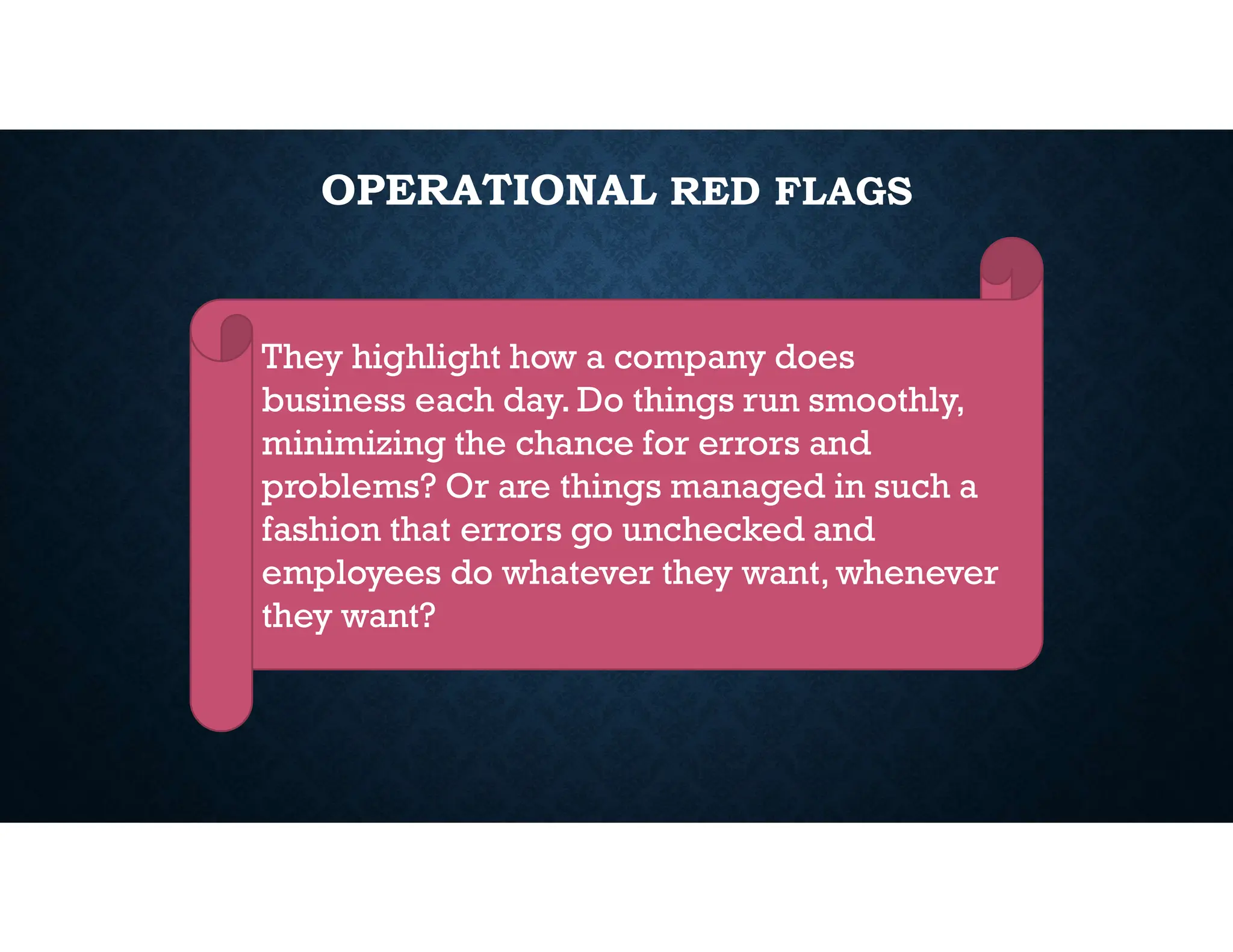 02 Red Flag PPT.pdf for forensic audit and accounting | PDF