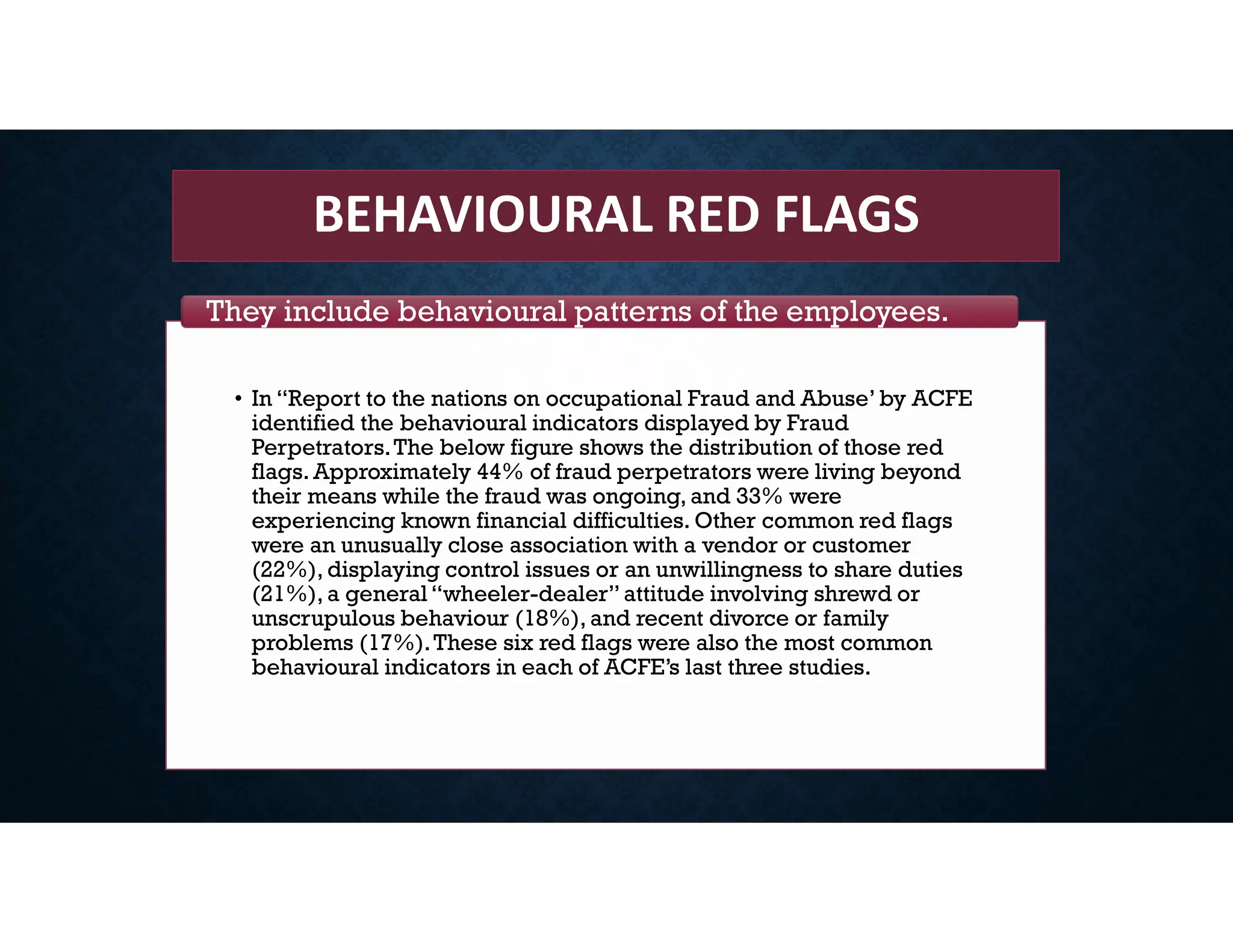 02 Red Flag PPT.pdf for forensic audit and accounting | PDF