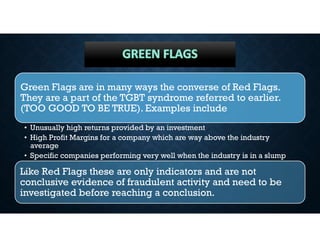 02 Red Flag PPT.pdf for forensic audit and accounting | PDF