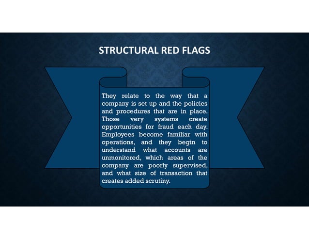 02 Red Flag PPT.pdf for forensic audit and accounting | PDF