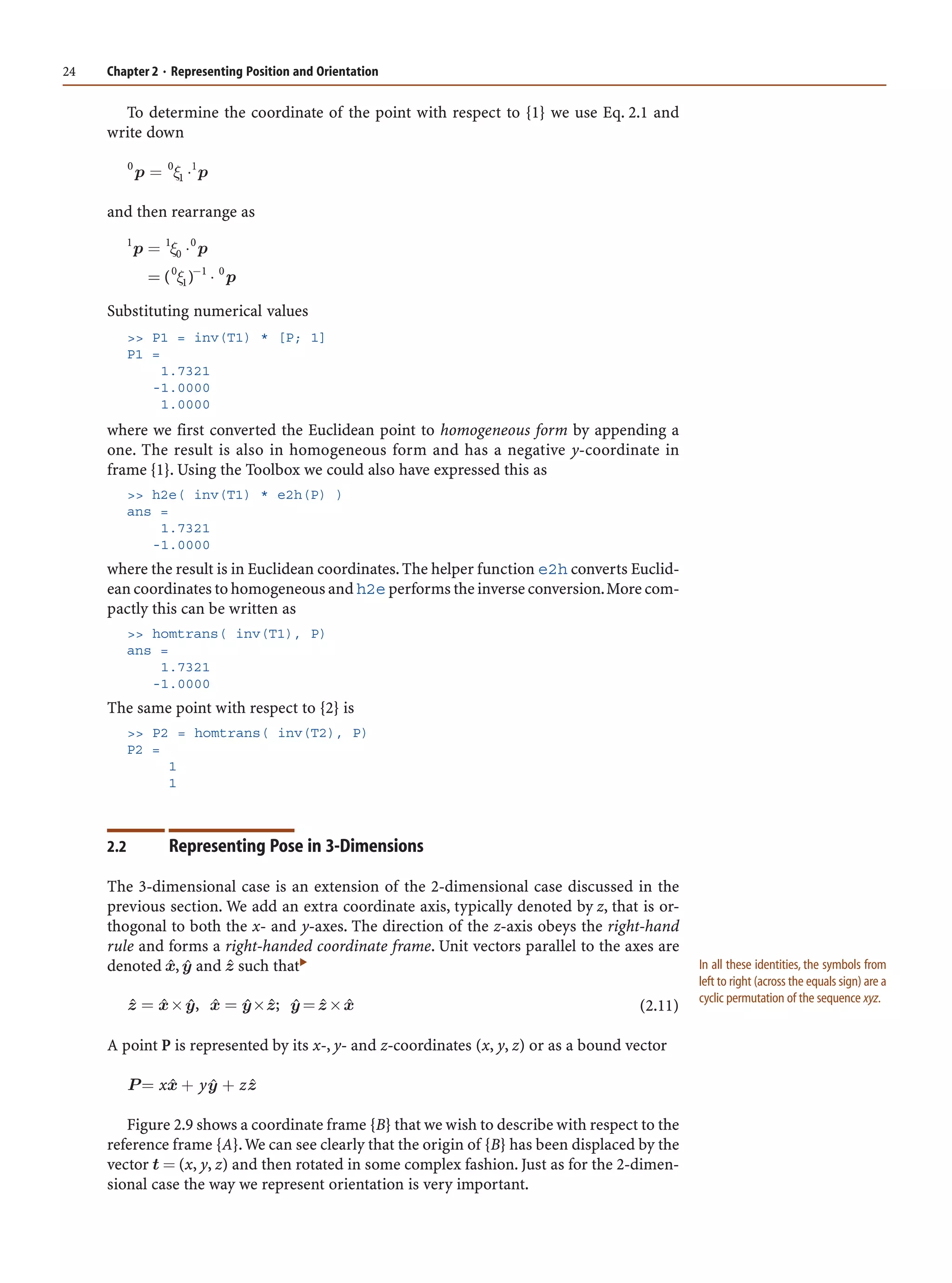 02 representing position and orientation | PDF