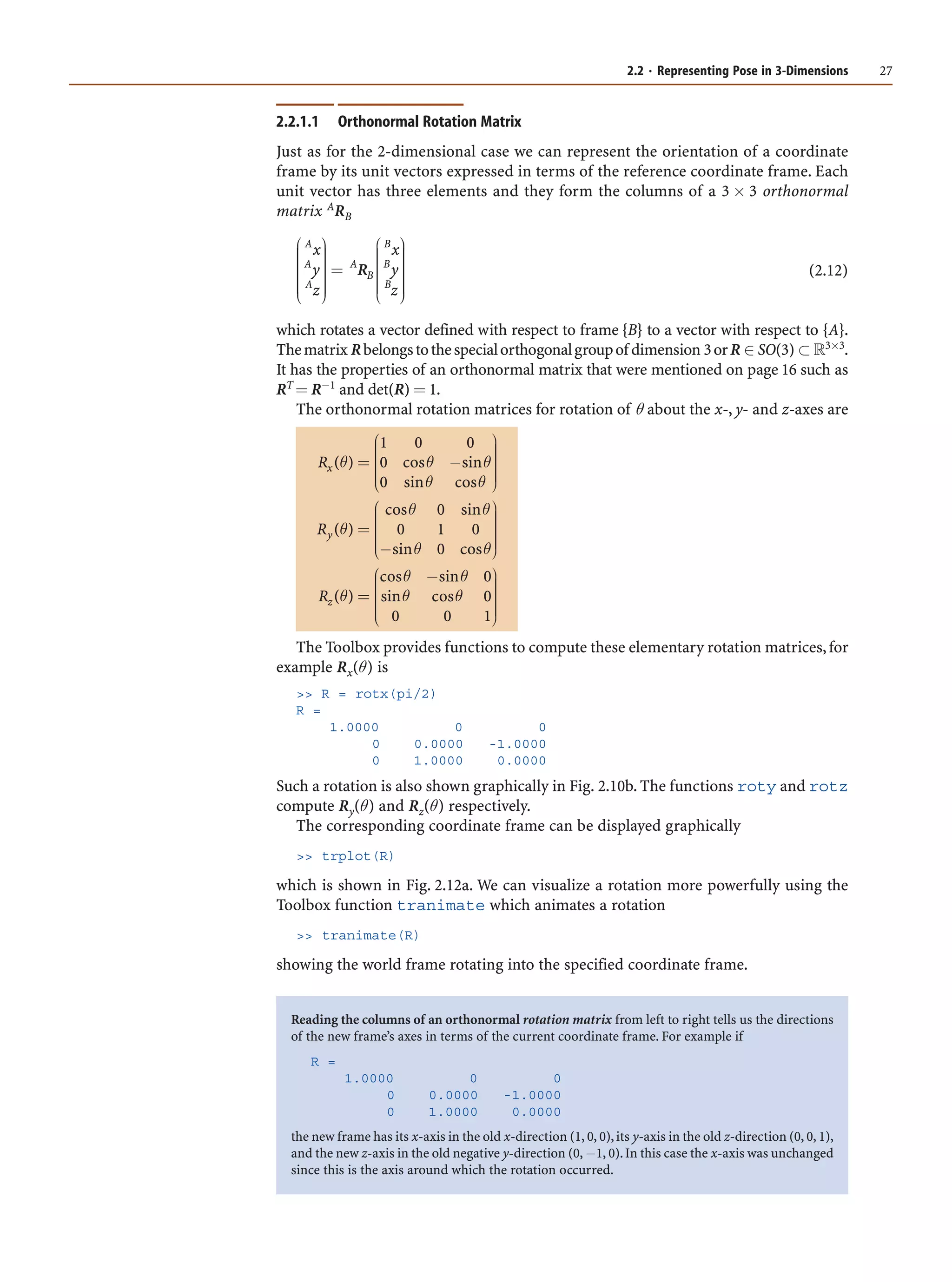 02 representing position and orientation | PDF