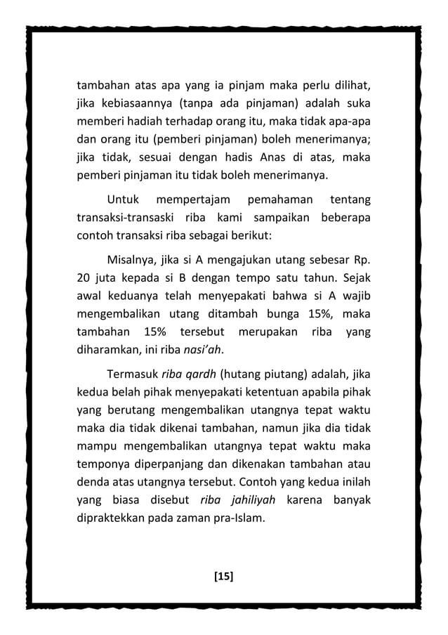#02# riba dan jenis jenisnya | PDF