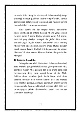 #02# riba dan jenis jenisnya | PDF