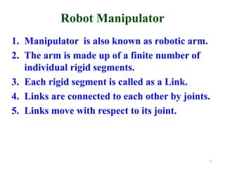 Robot manipulator | PPSX