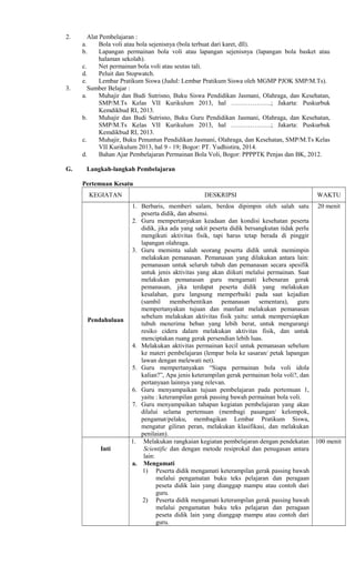 02 rpp permainan bola voli 71 | DOC