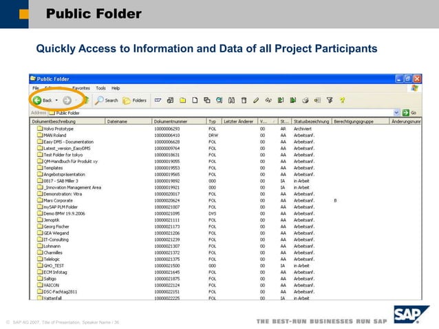 SAP EASY DMS | PPT | Operating Systems | Computer Software and Applications