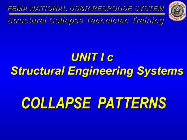 tecnico en rescate en estructuras colapsadas | PPT