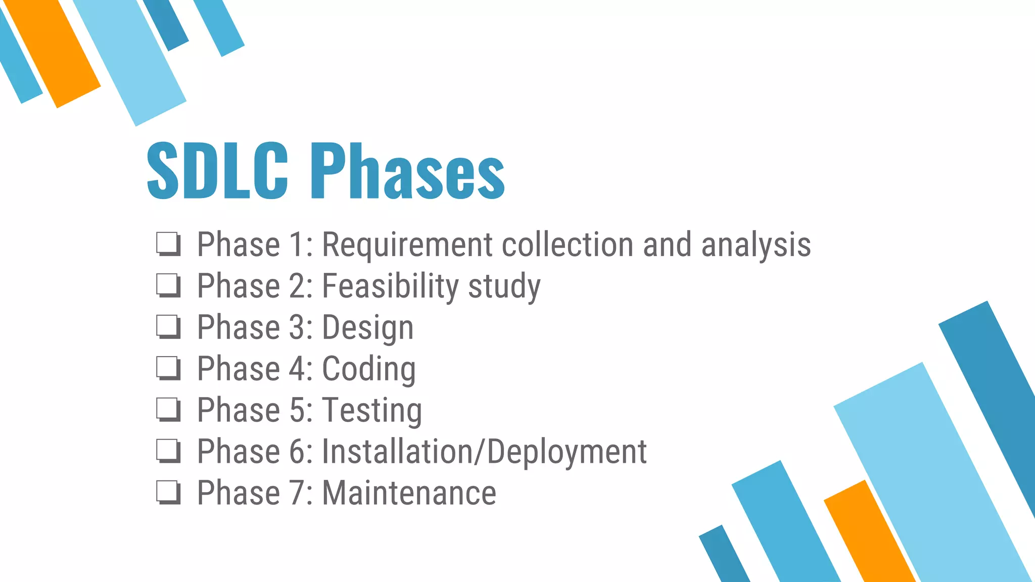 Software Development Life Cycle (SDLC) | PPTX