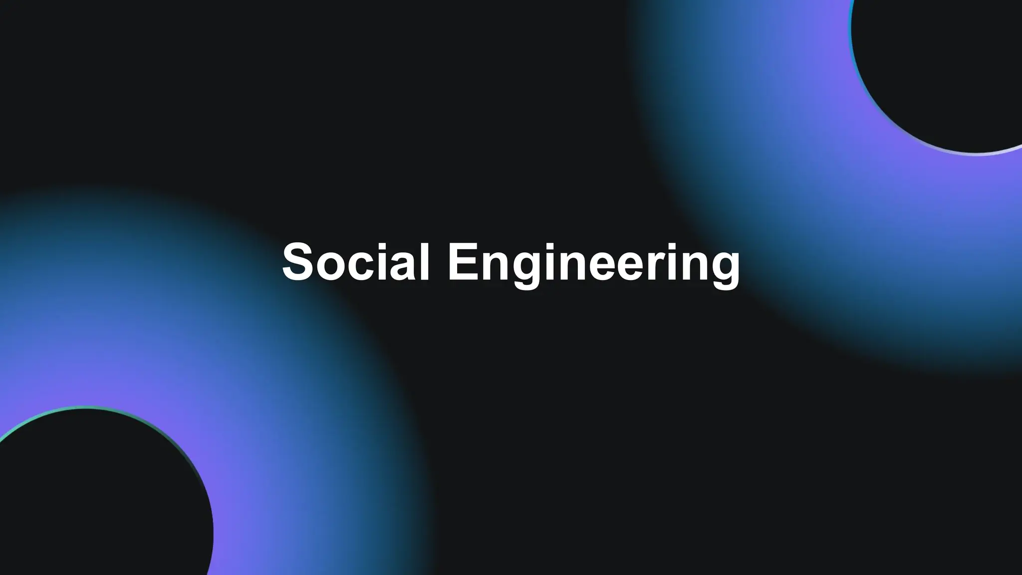 Security Awareness of Social Engineering | PDF