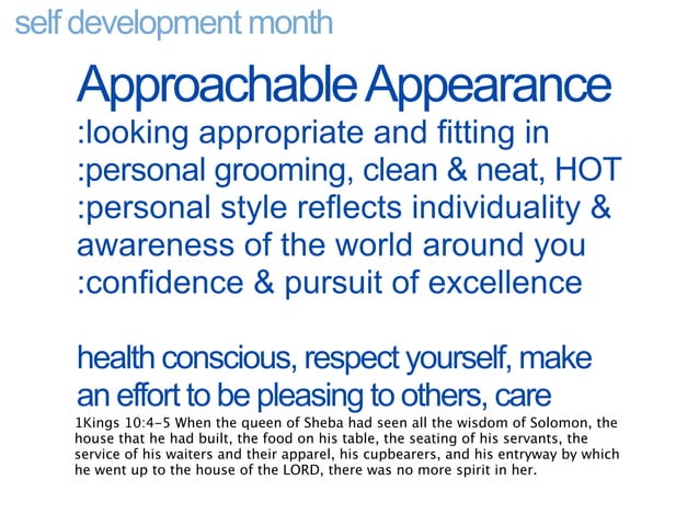 Self Development | PPT