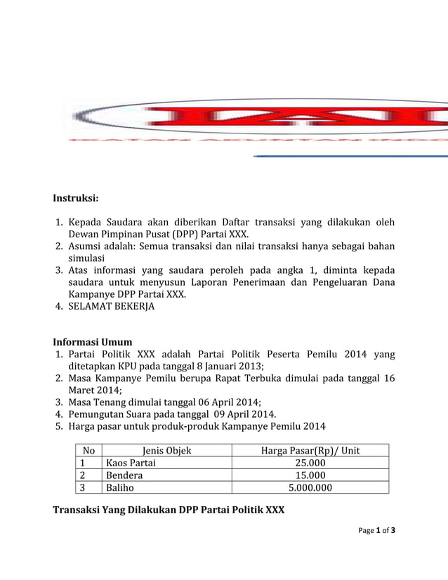 02 simulasi susun lppdk parpol 2014 | PDF