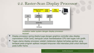 Sistem Grafika Komputer (Graphics System) | PPTX
