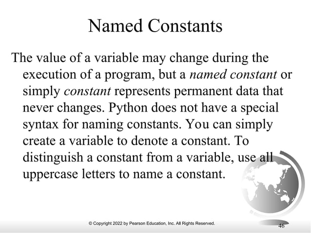 python Elementary Programming algorithem | PPT