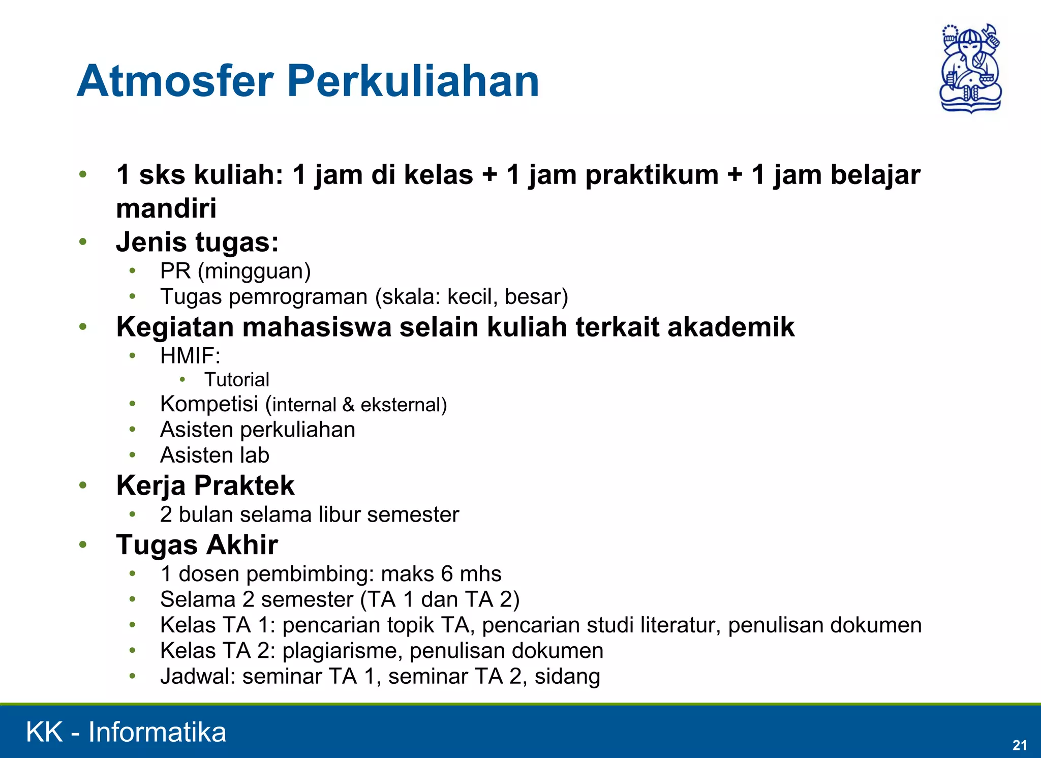 02 slide ap - penyusunan kurikulum s1 teknik informatika itb | PPT