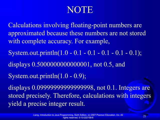 Primitive Data Types and Operations | PPT