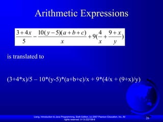 Primitive Data Types and Operations | PPT