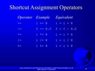 Primitive Data Types and Operations | PPT