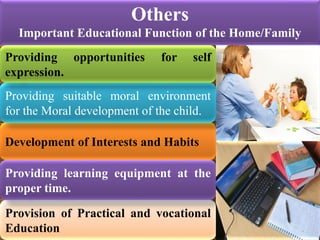Family/Home as an Active and Informal Agency of Education | PDF