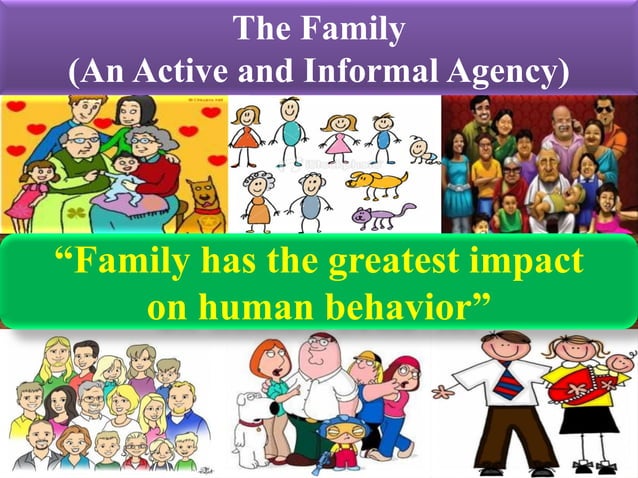 Family/Home as an Active and Informal Agency of Education | PDF