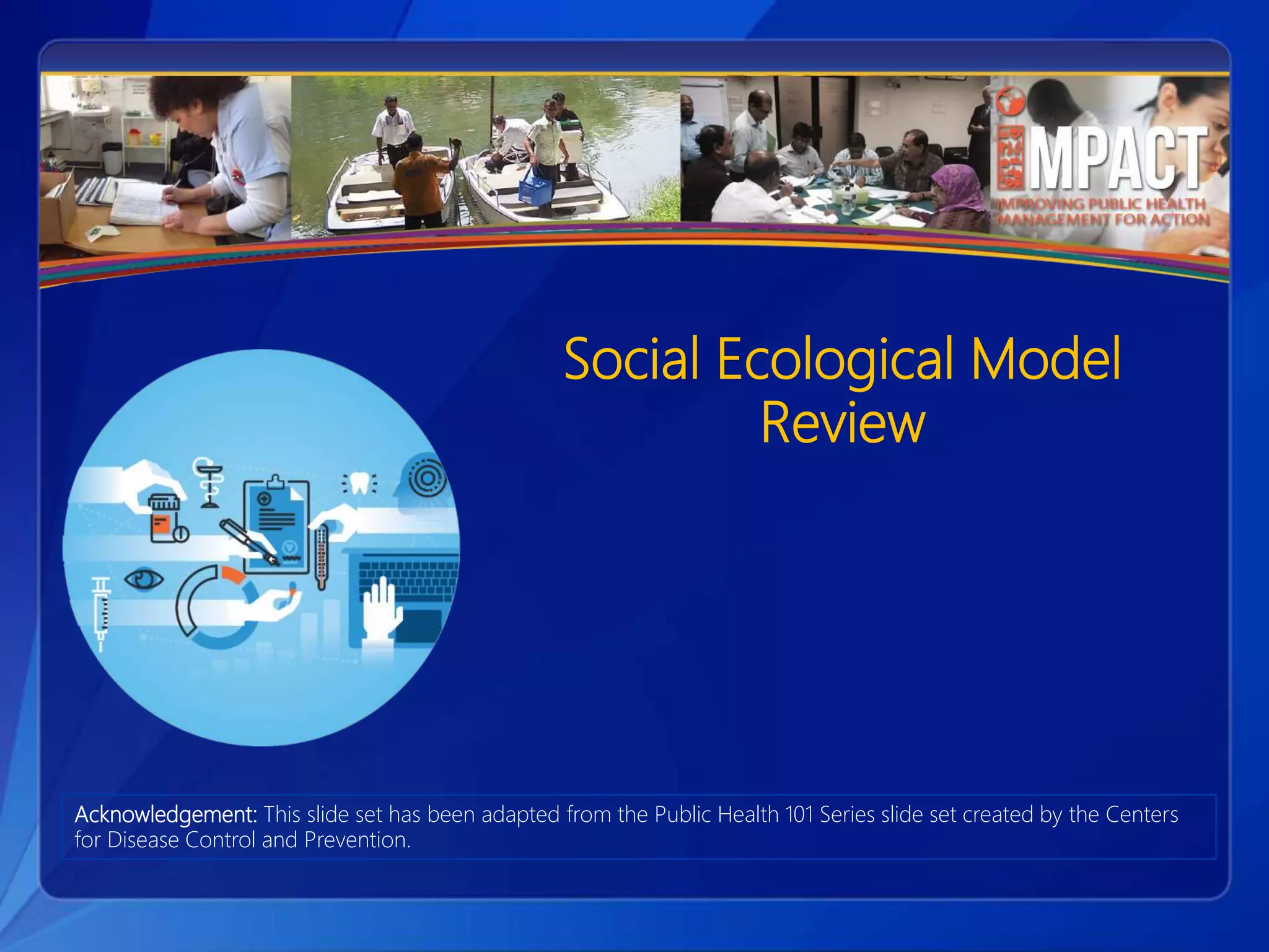 Socio Ecological Model Review | PPTX