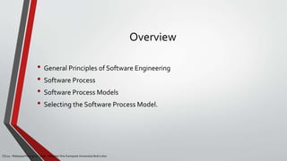 Lecture 02 Software Process Model | PPTX