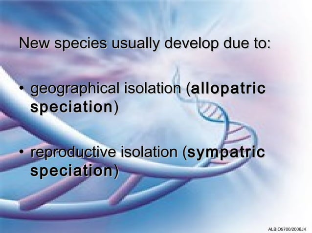 02 Species and Speciation | PPT