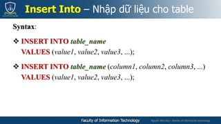 02 sql dml_commands | PPT