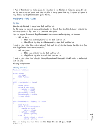 02 stack queue | PDF