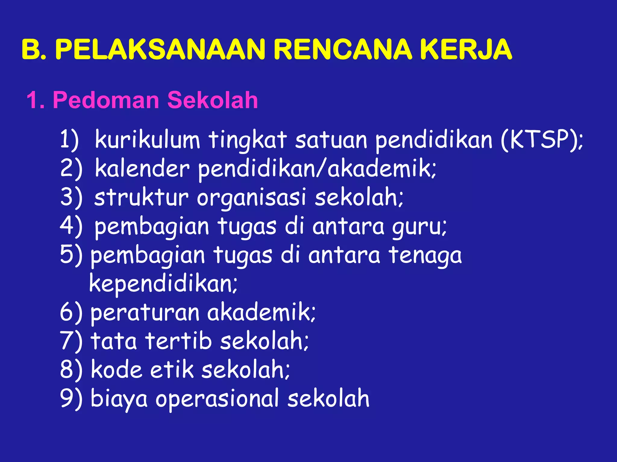 Standar Pengelolaan Pendidikan Oleh Satuan Pendidik Dasar dan Mengengah ...