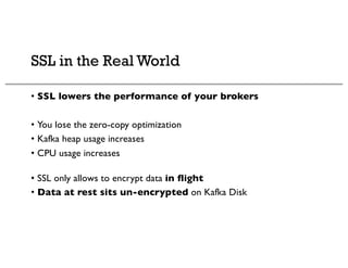 Kafka Security 101 and Real-World Tips | PDF | Cloud Computing | Internet