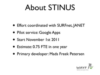 STINUS - Federated Provisioning | KEY