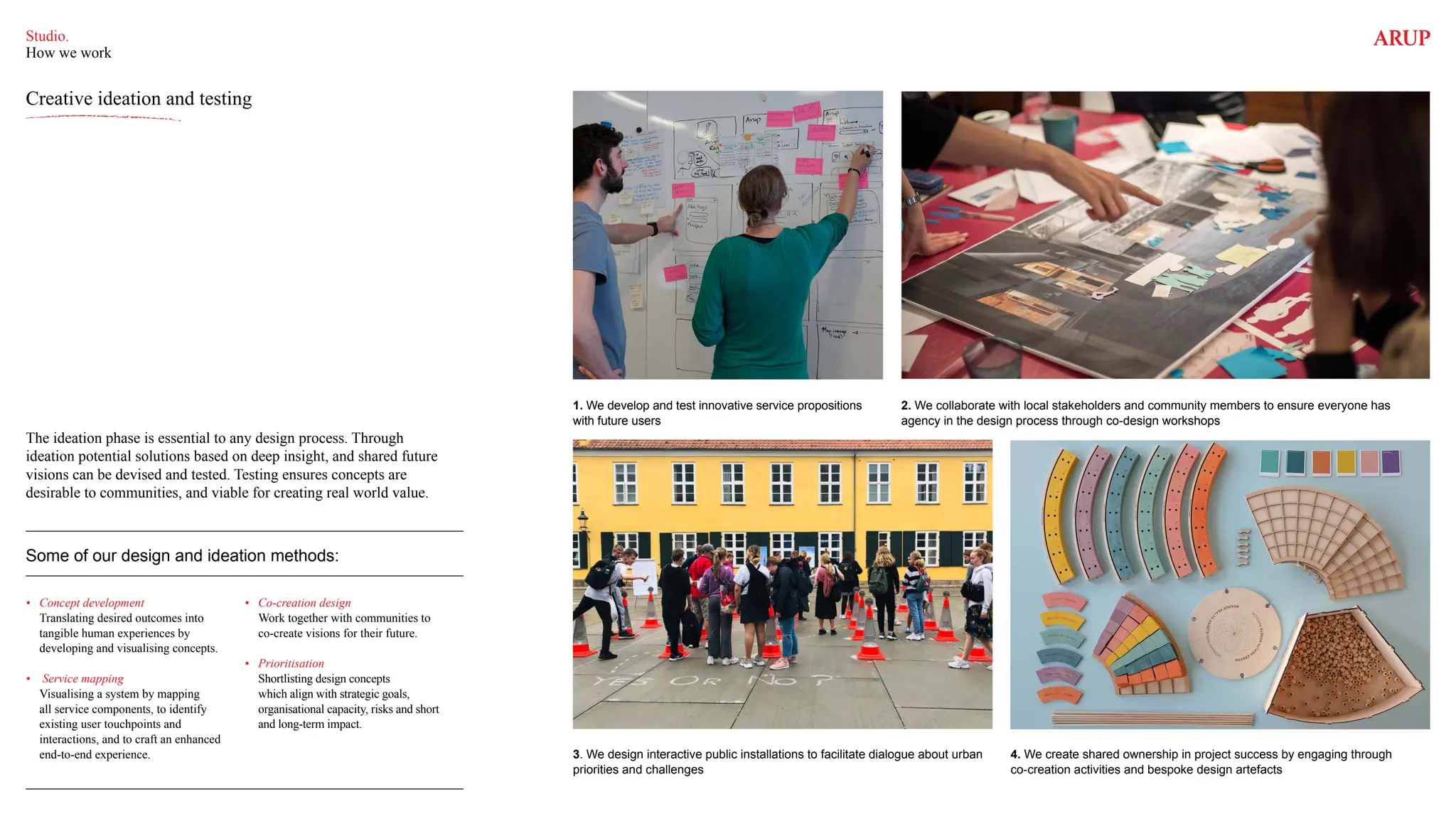 Arup Studio Design Methodologies and Approach | PDF