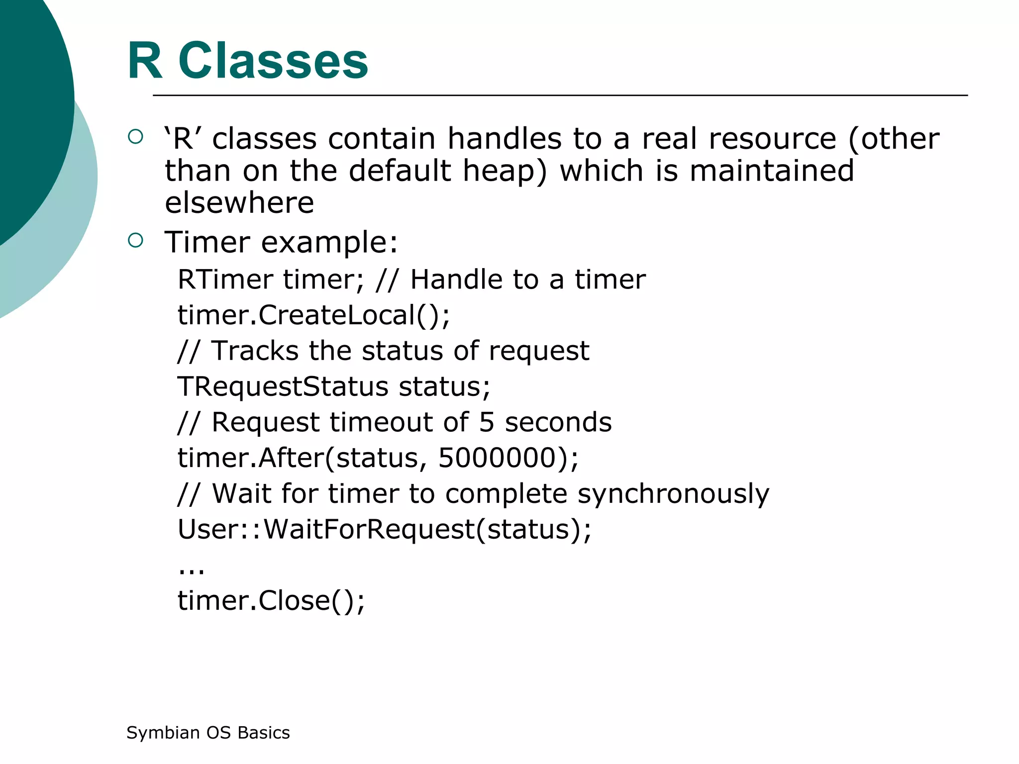 02 Symbian Os Basics Tipos De Dados | PPT | Programming Languages | Computing