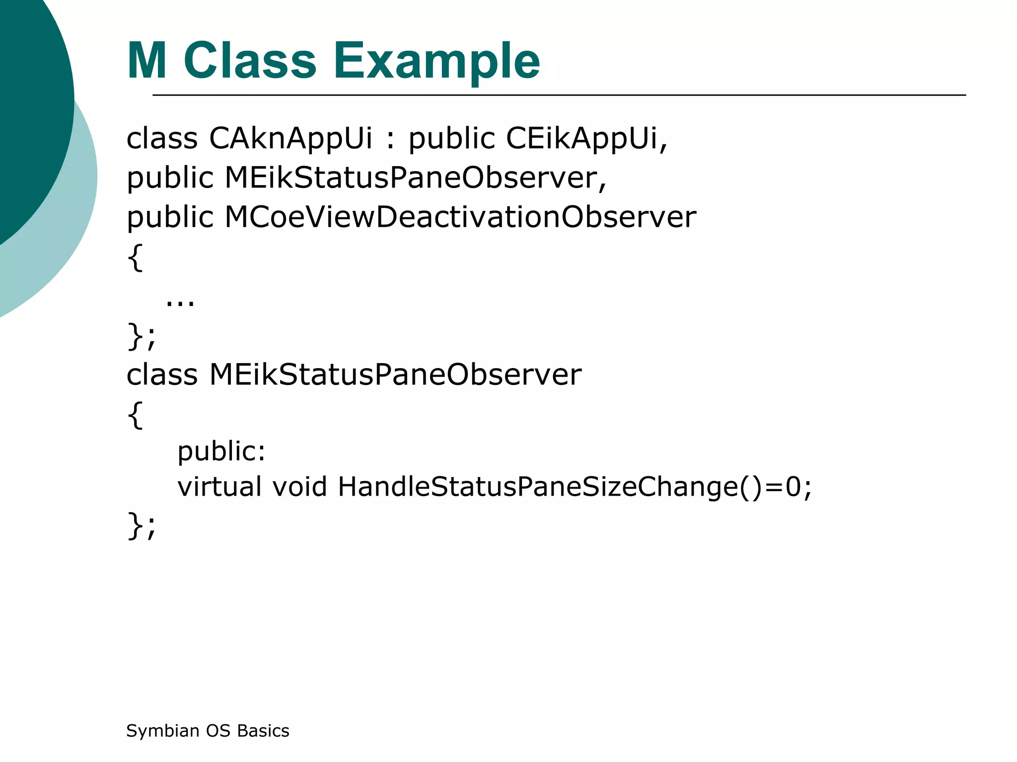 02 Symbian Os Basics Tipos De Dados | PPT | Programming Languages | Computing