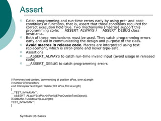 02 Symbian Os Basics Tipos De Dados | PPT | Programming Languages | Computing