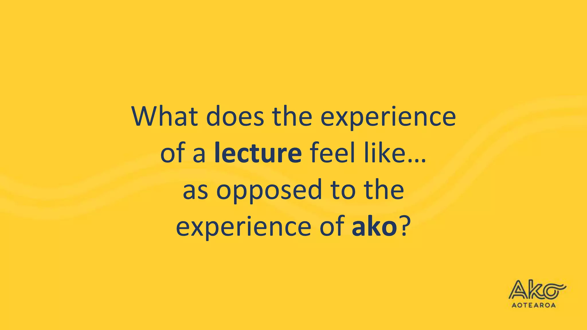 What is Ako? | PPTX